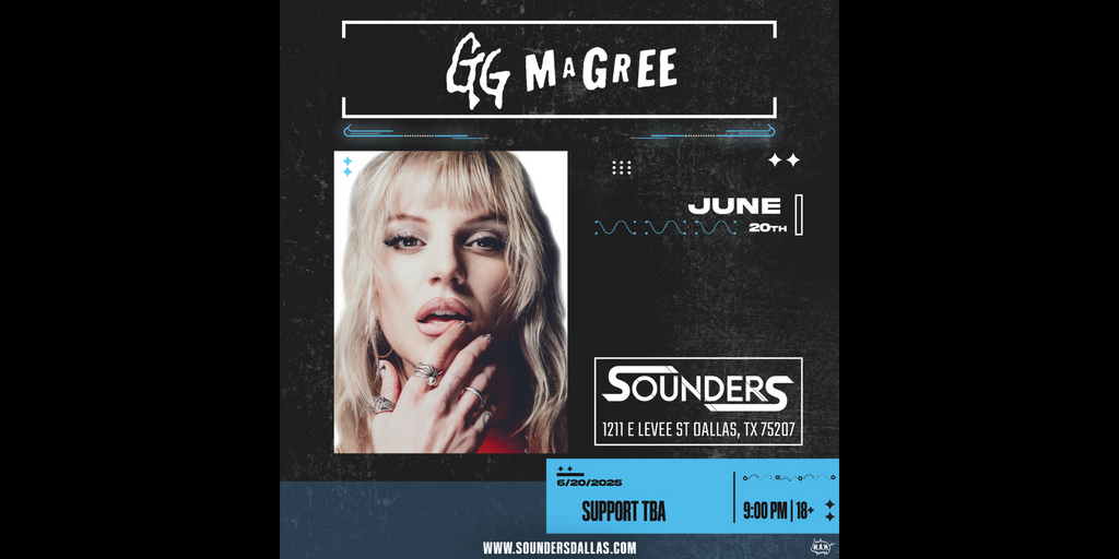 GG Magree June 20th, 2025 @ Sounders Dallas – HAM Promotions