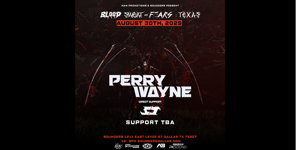 Perry Wayne @ Sounders Dallas Saturday August 30th, 2025 – HAM Promotions